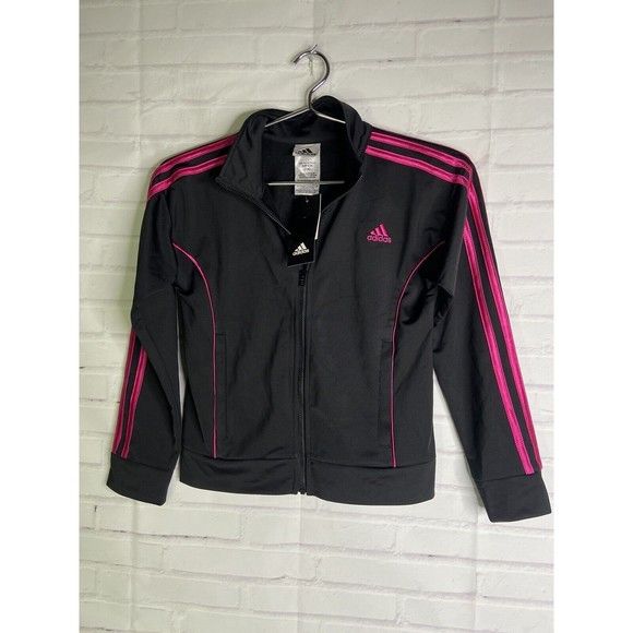 adidas | Shirts & Tops | New Adidas Long Sleeve Full Zip Track Jacket ...